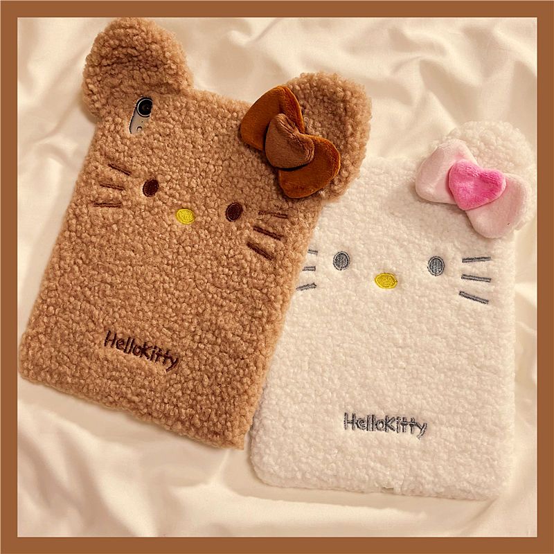 Plush Bow Kitty Protective Case - Lovesickdoe – Sukikawaii