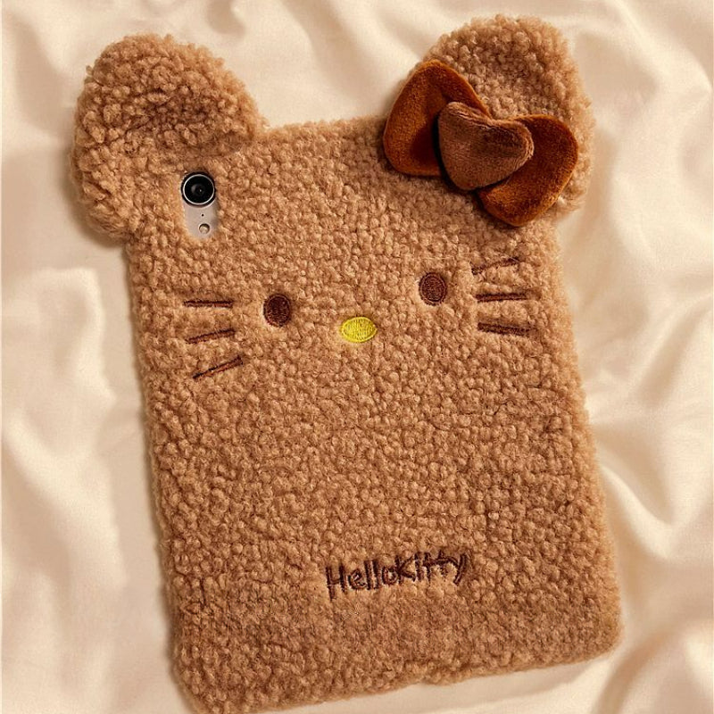 Plush Bow Kitty Protective Case - Lovesickdoe – Sukikawaii