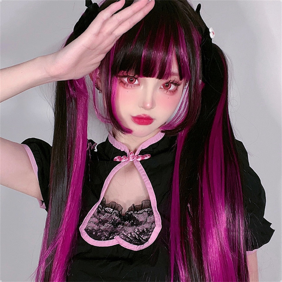 Pastel Goth Draculaura Wig – Sukikawaii