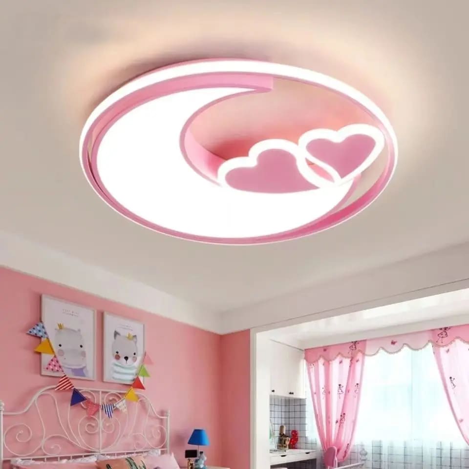 Lovecore Moon Ceiling Light – Sukikawaii