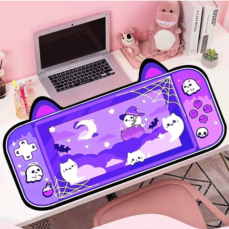 Spooky Halloween Ghost Mouse Pad – Sukikawaii